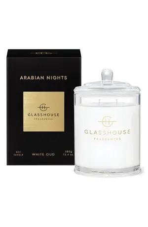 GLASSHOUSE FRAGRANCES Two-wick Scented Candle - Arabian Nights