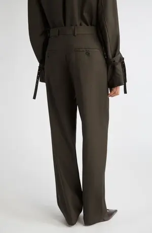 TOTEME Pleated Wool Trousers