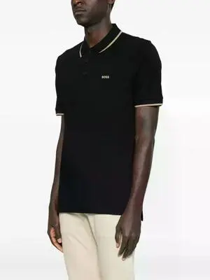 BOSS Cotton-piqué Polo Shirt With Contrast Tipping