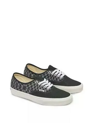 VANS Check-pattern Sneakers - Black