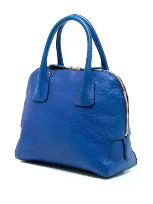 Burberry 2000-2017 Small Grained Calfskin Greenwood Satchel