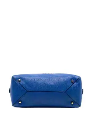Burberry 2000-2017 Small Grained Calfskin Greenwood Satchel
