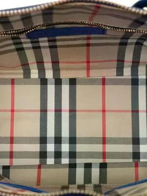 Burberry 2000-2017 Small Grained Calfskin Greenwood Satchel