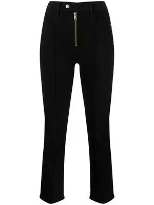 FRAME Le Super High Straight Leg Jeans