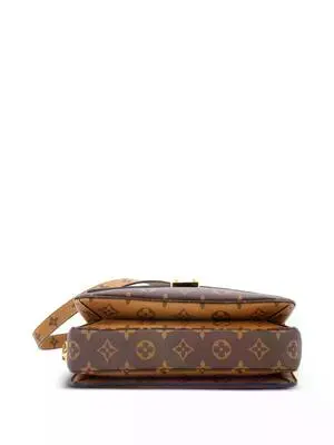 LOUIS VUITTON Pochette Metis Reverse Monogram Canvas Crossbody Bag - Brown