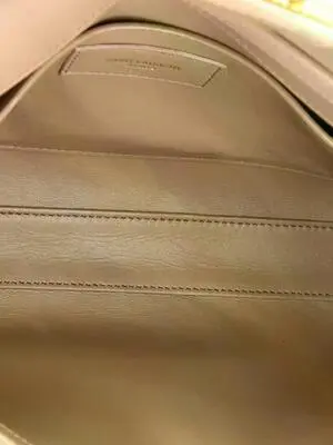 Saint Laurent Manhattan Small Shoulder Bag - Neutrals