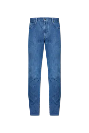 Emporio Armani Tapered Leg Jeans - Blue