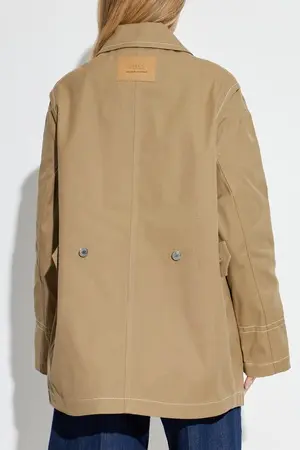 AMI Paris Jacket With Pockets - Beige