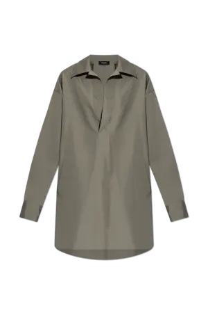 Dsquared2 V-neck Mini Dress - Grey