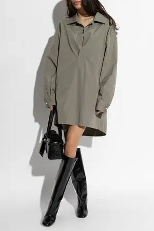 Dsquared2 V-neck Mini Dress - Grey