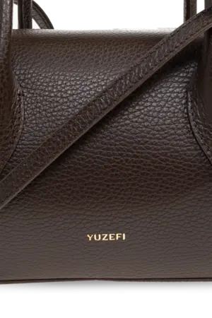 Yuzefi Oyster Mini Handbag - Brown