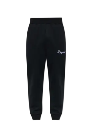 Dsquared2 Sweatpants With Logo - Black