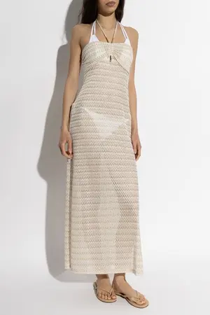 Melissa Odabash Off-shoulder Dress ‘mila - Gold