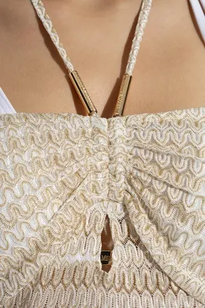 Melissa Odabash Off-shoulder Dress ‘mila - Gold