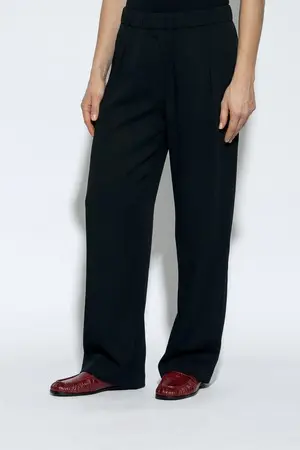 JIL SANDER Wide-leg Trousers - Black