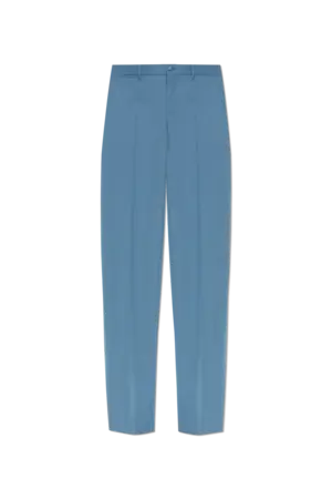 Dolce & Gabbana Wool Tailored Trousers Pleated