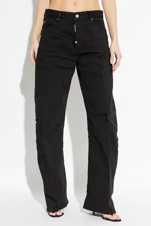 Dsquared2 Loose Twst Jeans - Black