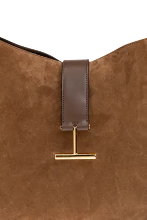 TOM FORD Tara Large Bag - Brown