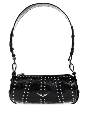 Zadig&Voltaire Le Roudoudou Studs Shoulder Bag - Black