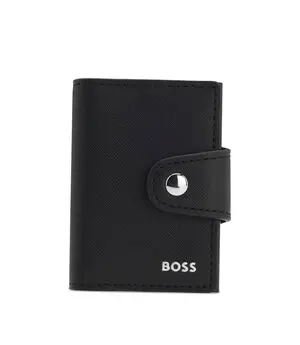 BOSS Card Holder With Secrid Technology - Black