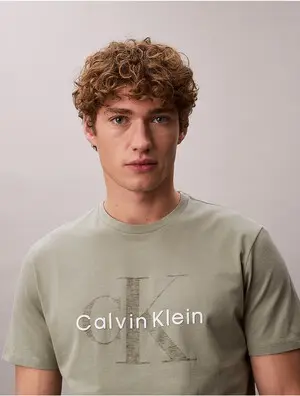 Calvin Klein Monologo Tee - Shadow