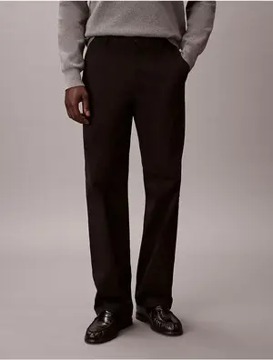 Calvin Klein 90s Straight Chino Pants - Black