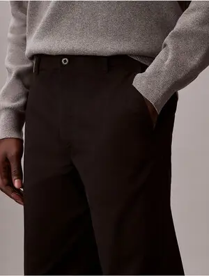 Calvin Klein 90s Straight Chino Pants - Black