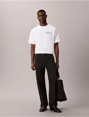 Calvin Klein 90s Straight Chino Pants - Black