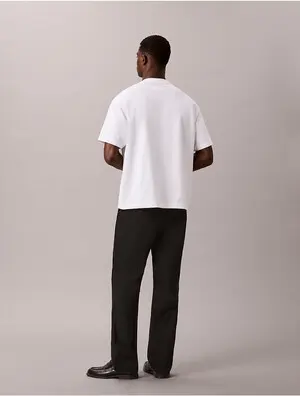 Calvin Klein 90s Straight Chino Pants - Black