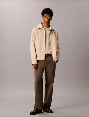 Calvin Klein 90s Straight Chino Pants - Olive Tree