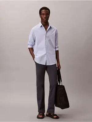 Calvin Klein Cotton Slim Chino Pants - Ink