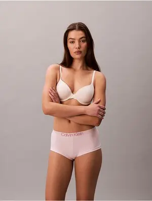 Calvin Klein Extra Soft Cotton Stretch Boyshort - Cradle Pink