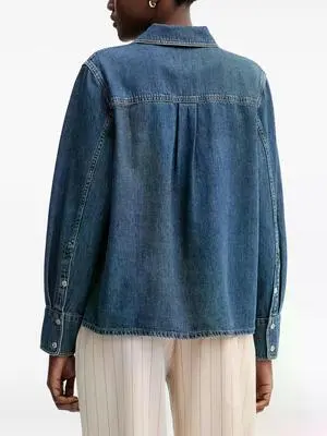 Rag & Bone Channing Denim Shirt - Blue