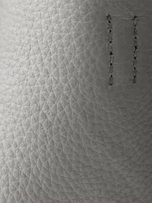 Prada Leather Tote Bag With Logo Detail