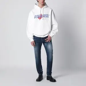 Dsquared2 Relaxed-fit Logo Print Hoodie