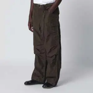 Sacai Nylon Cargo Trousers - Green