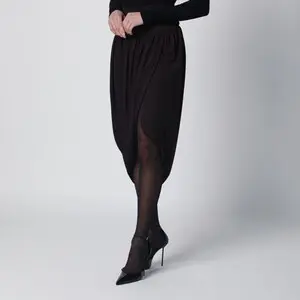 Alaïa Fluid Jersey Midi Skirt