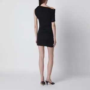 Jacquemus Draped Mini Dress - Black