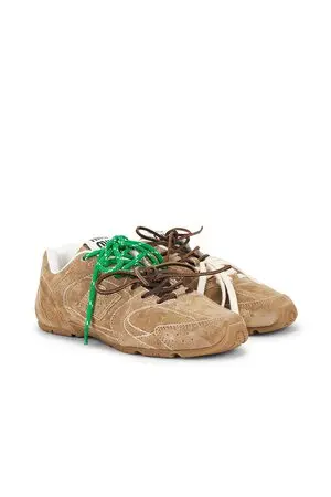 Miu Miu X New Balance Suede Sneakers