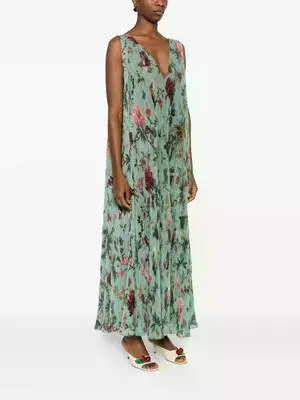 La DoubleJ Floral Maxi Dress