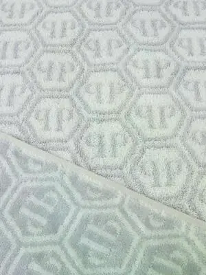 Philipp Plein Monogram-pattern Bath Towel
