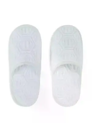 Philipp Plein Hexagon Flat Slippers