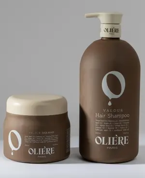 OLIERE PARIS Valour Cleanse & Repair Hair Care Duo $161 Value - No Color