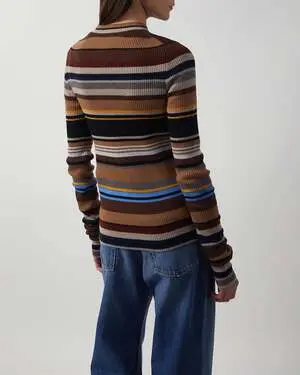 Acne Studios Striped Wool Cardigan