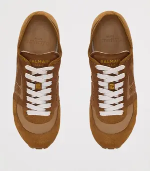 Balmain Racer Sneakers - Brown