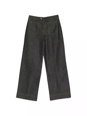 Soeur Harry Panelled Wide Leg Jeans