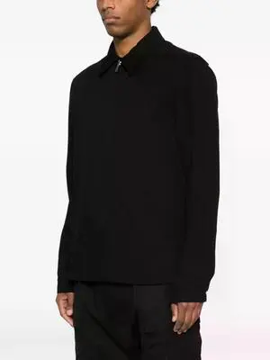 Rick Owens Long-sleeve Pointed-collar Bomber Jacket