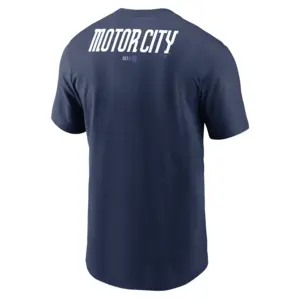 Nike Detroit Tigers City Connect 2-hit Mlb T-shirt - Blue