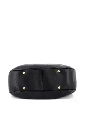 LOUIS VUITTON Spontini Nm Hobo Bag Monogram Empreinte Leather - Black