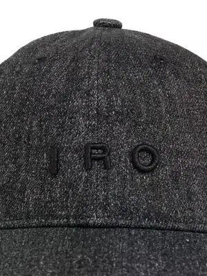 IRO PARIS Logo-embroidered Baseball Cap - Grey